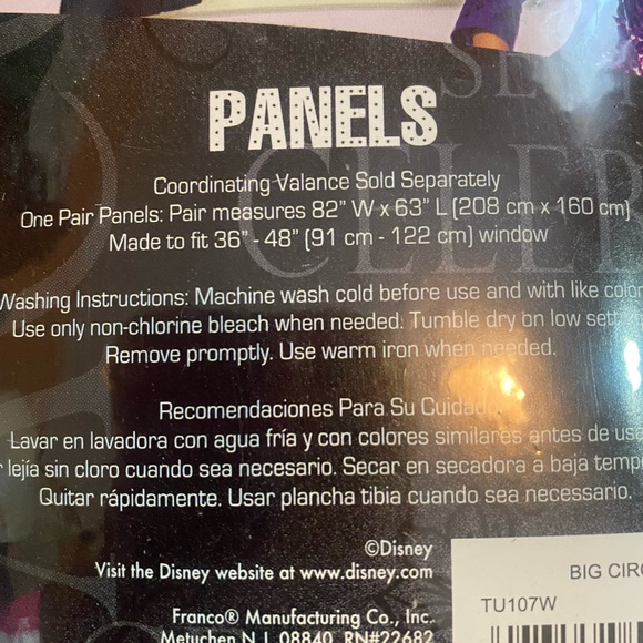 Hannah Montana | Other | New Hannah Montana Curtain Panels | Poshmark